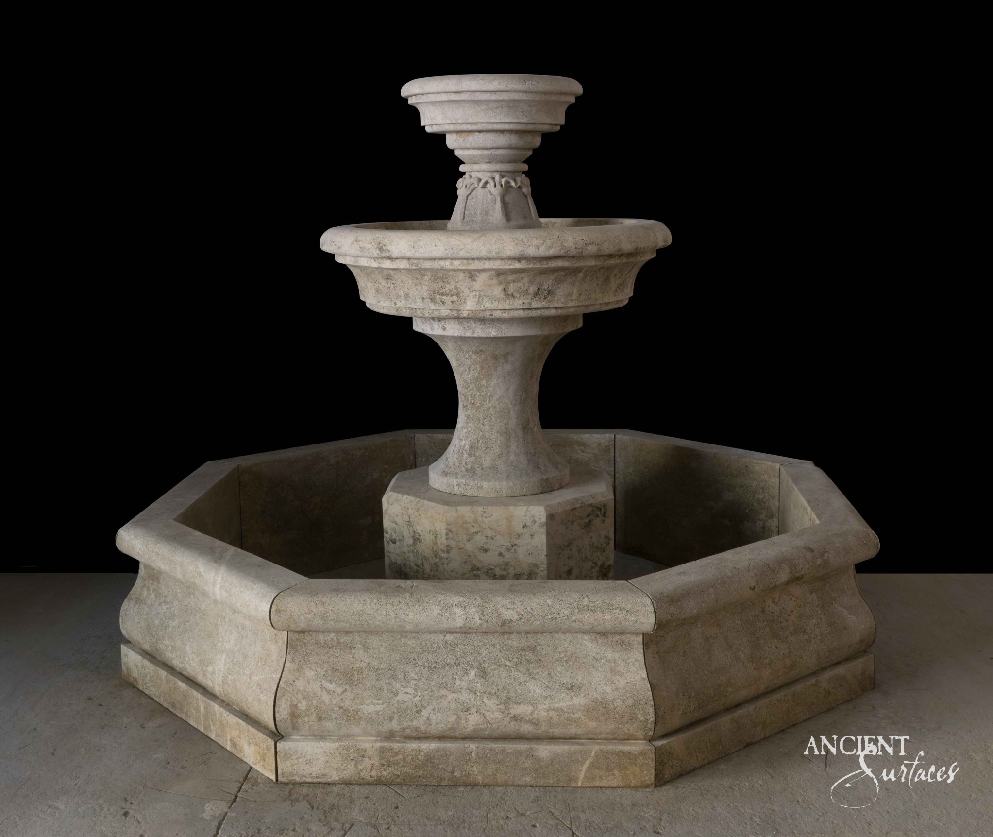 The Elegance of Limestone Pool Fountains: A Backyard Transformation by ...