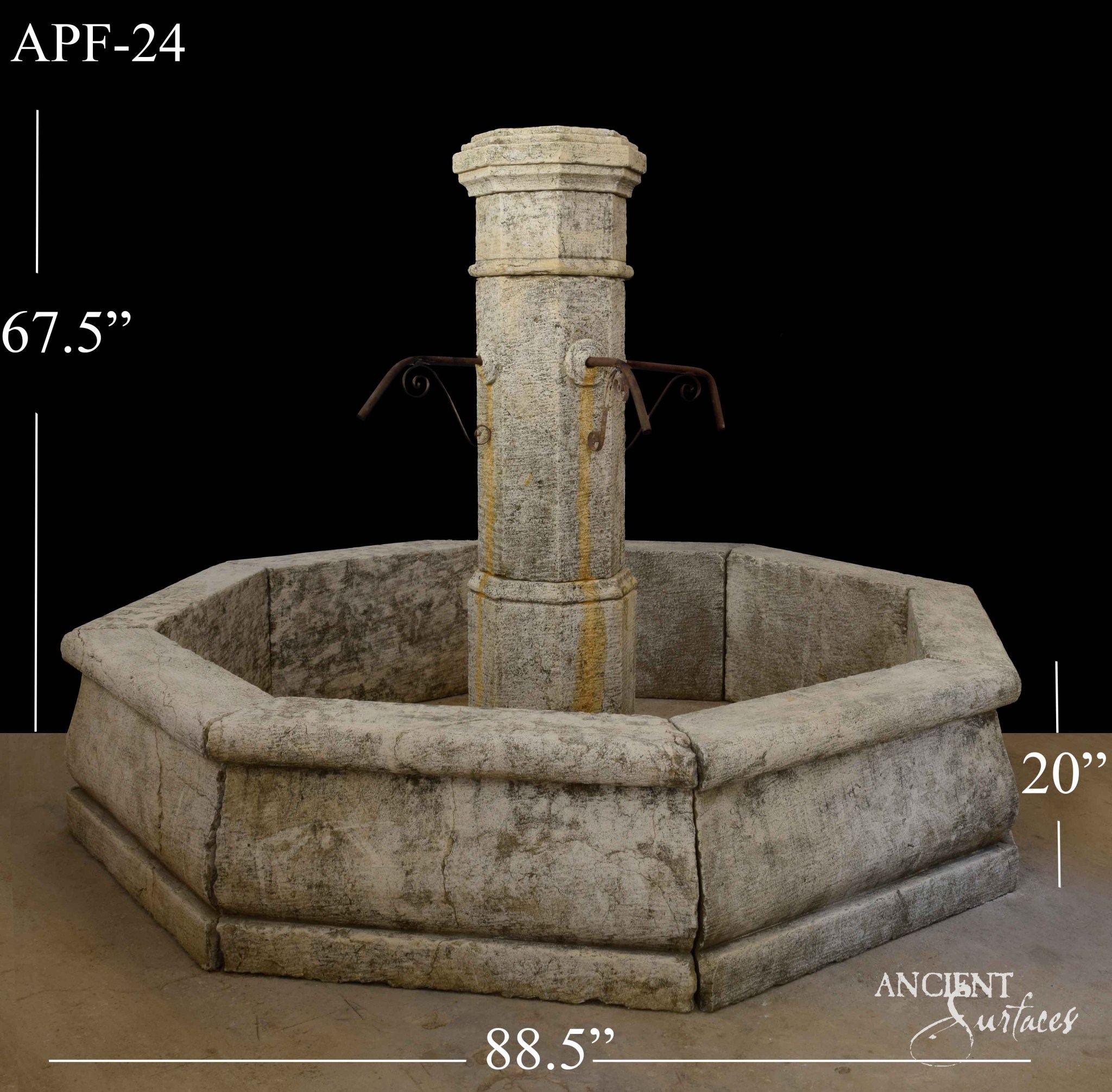 The Alchemy of Water and Stone: Ancient Surfaces’ Pool Fountain Collection