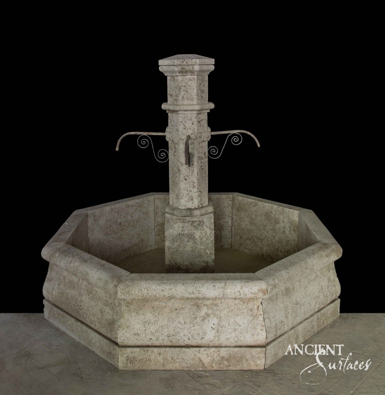 reclaimed fountains – Antique Stone Pool Fountains by Ancient Surfaces.