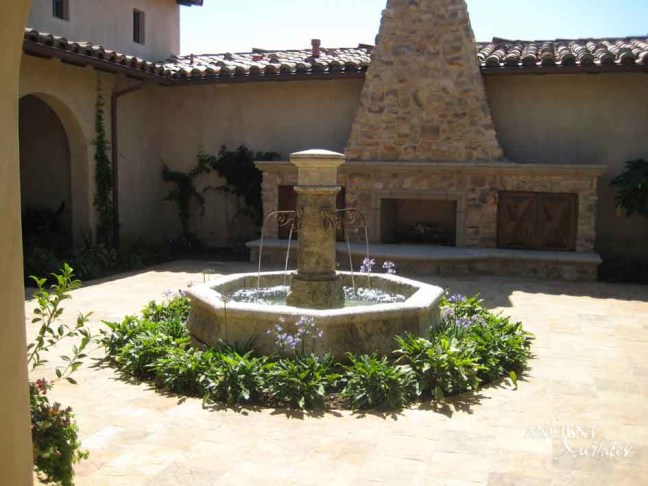 reclaimed fountains – Antique Stone Pool Fountains by Ancient Surfaces.
