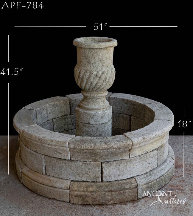 reclaimed fountains – Antique Stone Pool Fountains by Ancient Surfaces.