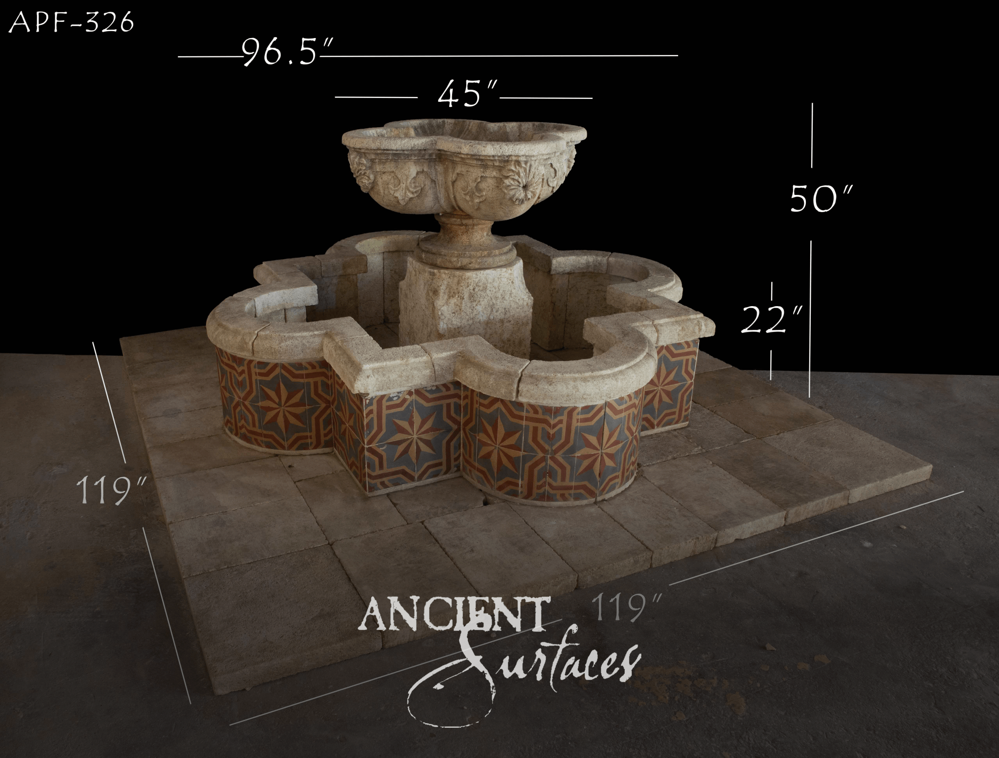 reclaimed fountains – Antique Stone Pool Fountains by Ancient Surfaces.